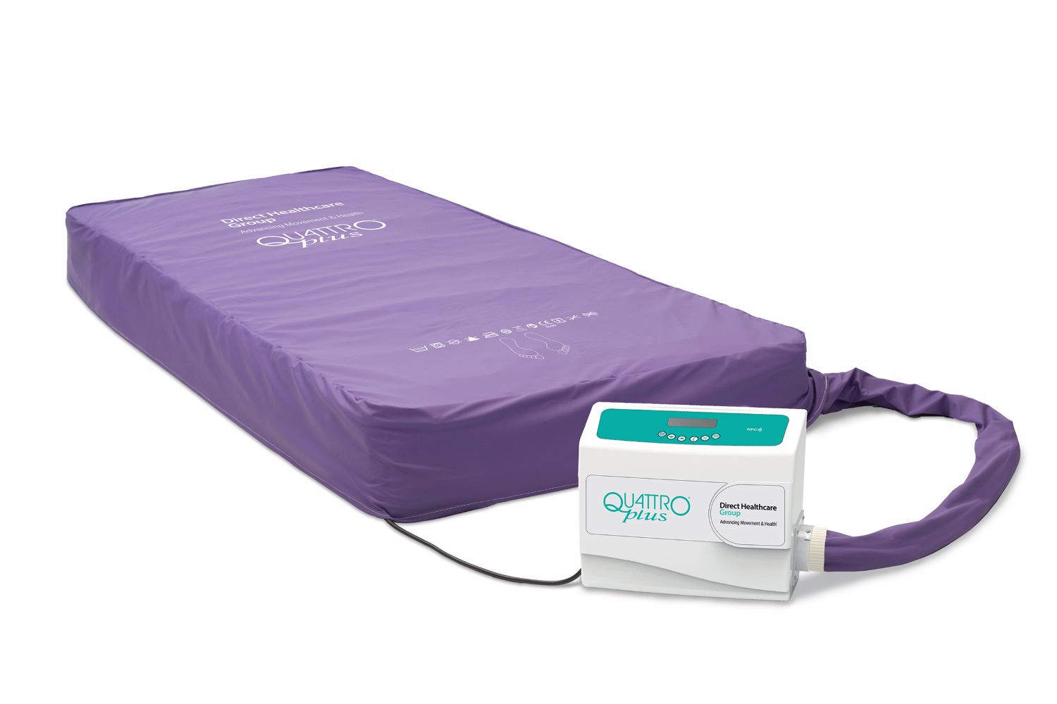 Dynamisch anti-decubitus matras Quattro® Plus Medassort